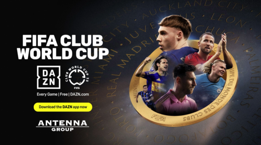 Με το FIFA Club World Cup 2025 ξεκινά η συνεργασία του Antenna με το DAZN
